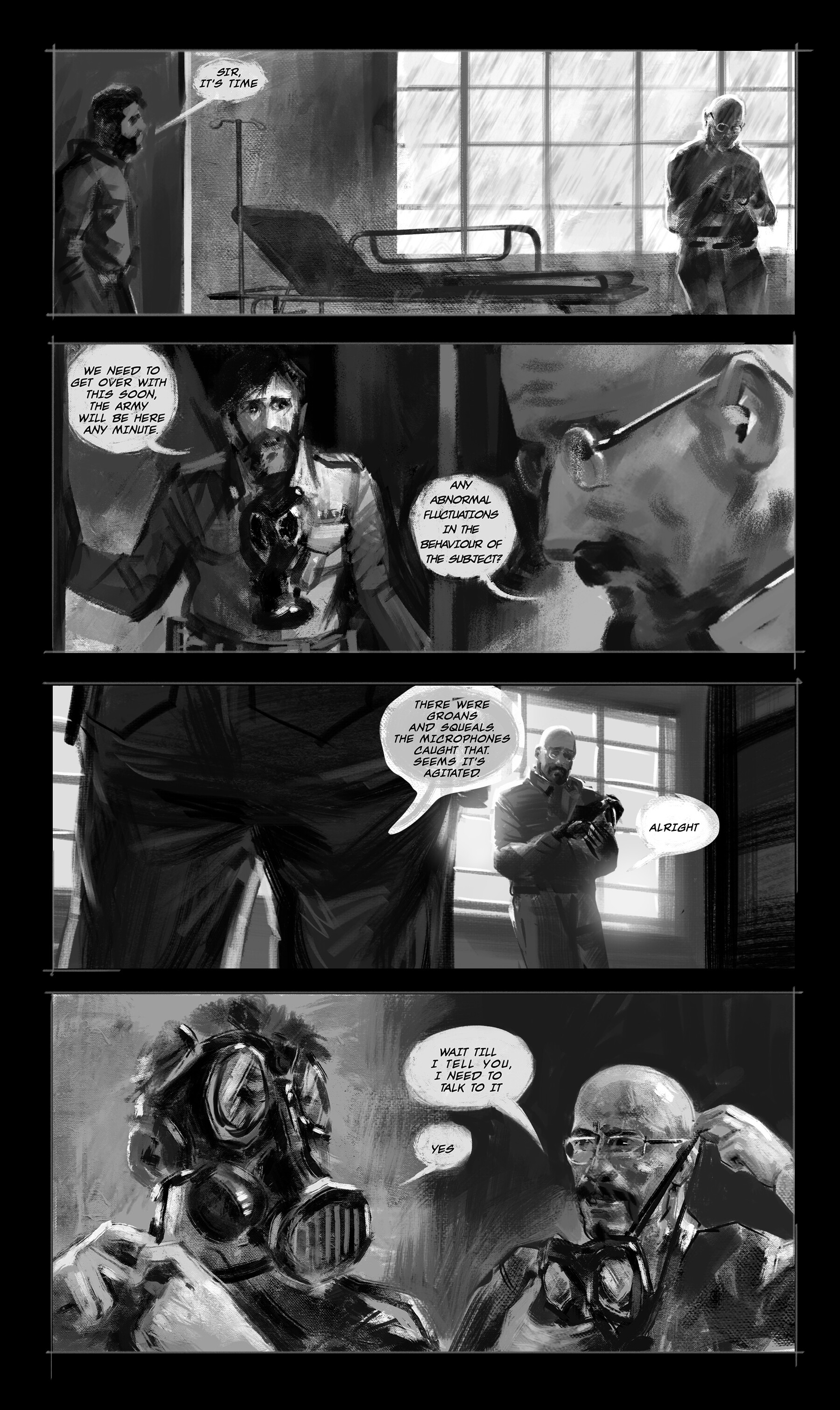 ArtStation - Graphic Novel- The Sleep Experiment