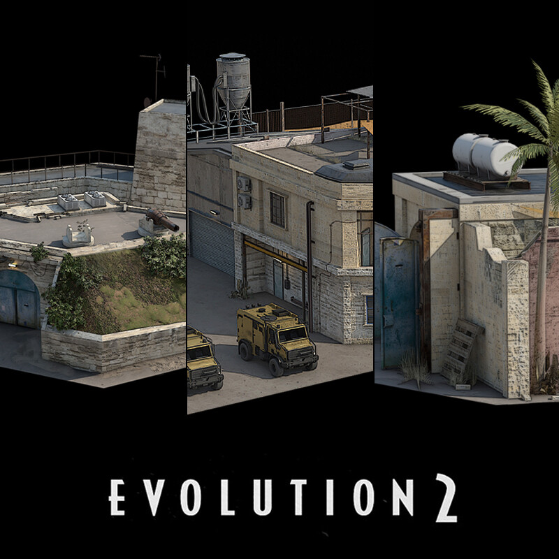 ArtStation - Jurassic World Evolution 2 : Malta Expansion (Building ...