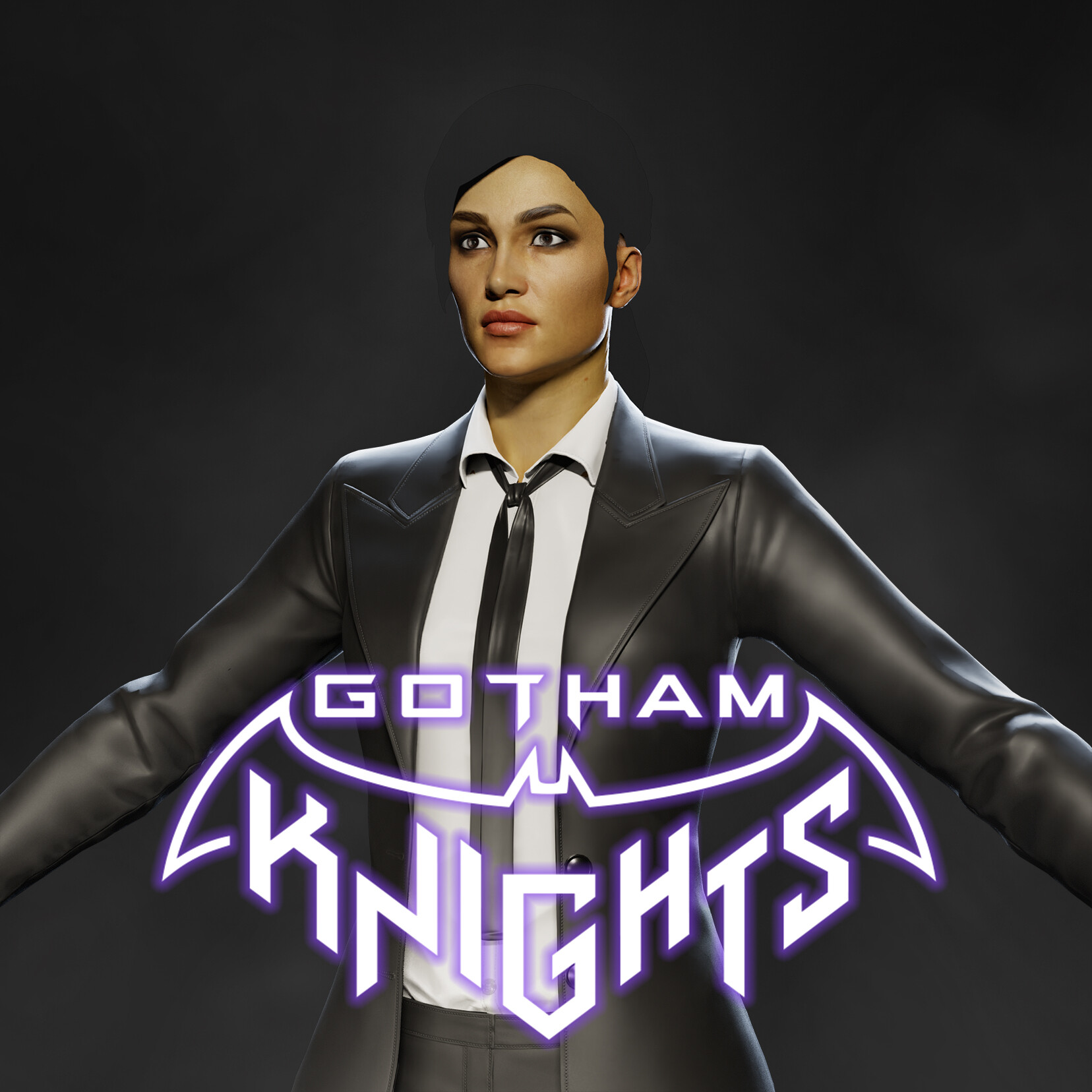 ArtStation - Montoya (Tuxedo) - Gotham Knights