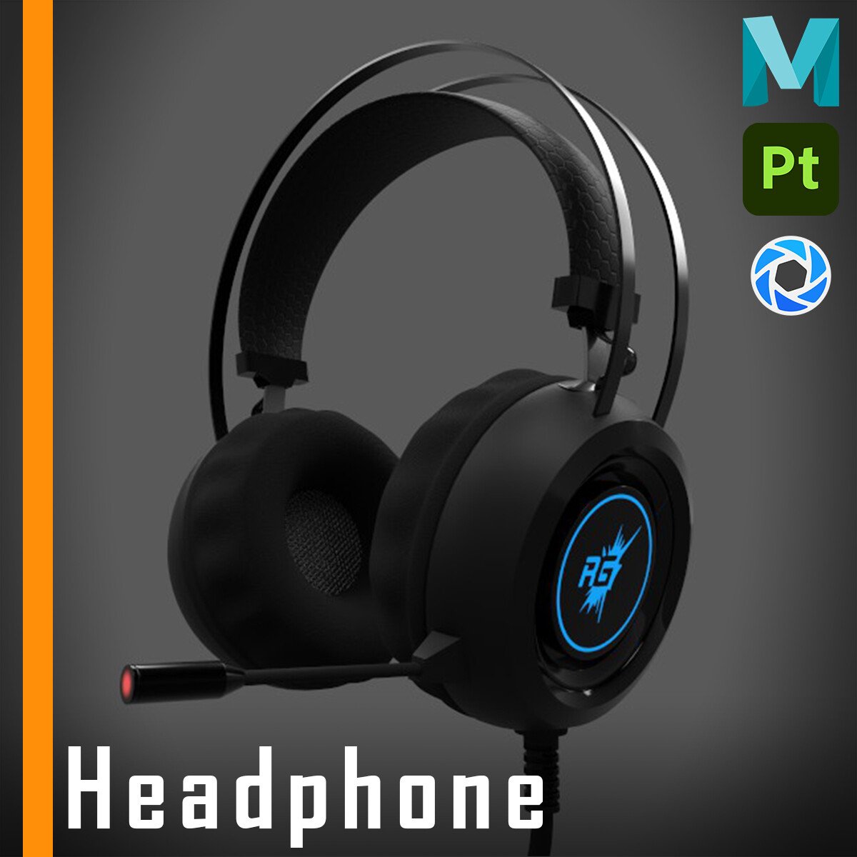 ArtStation - Redgear Cloak Headphone