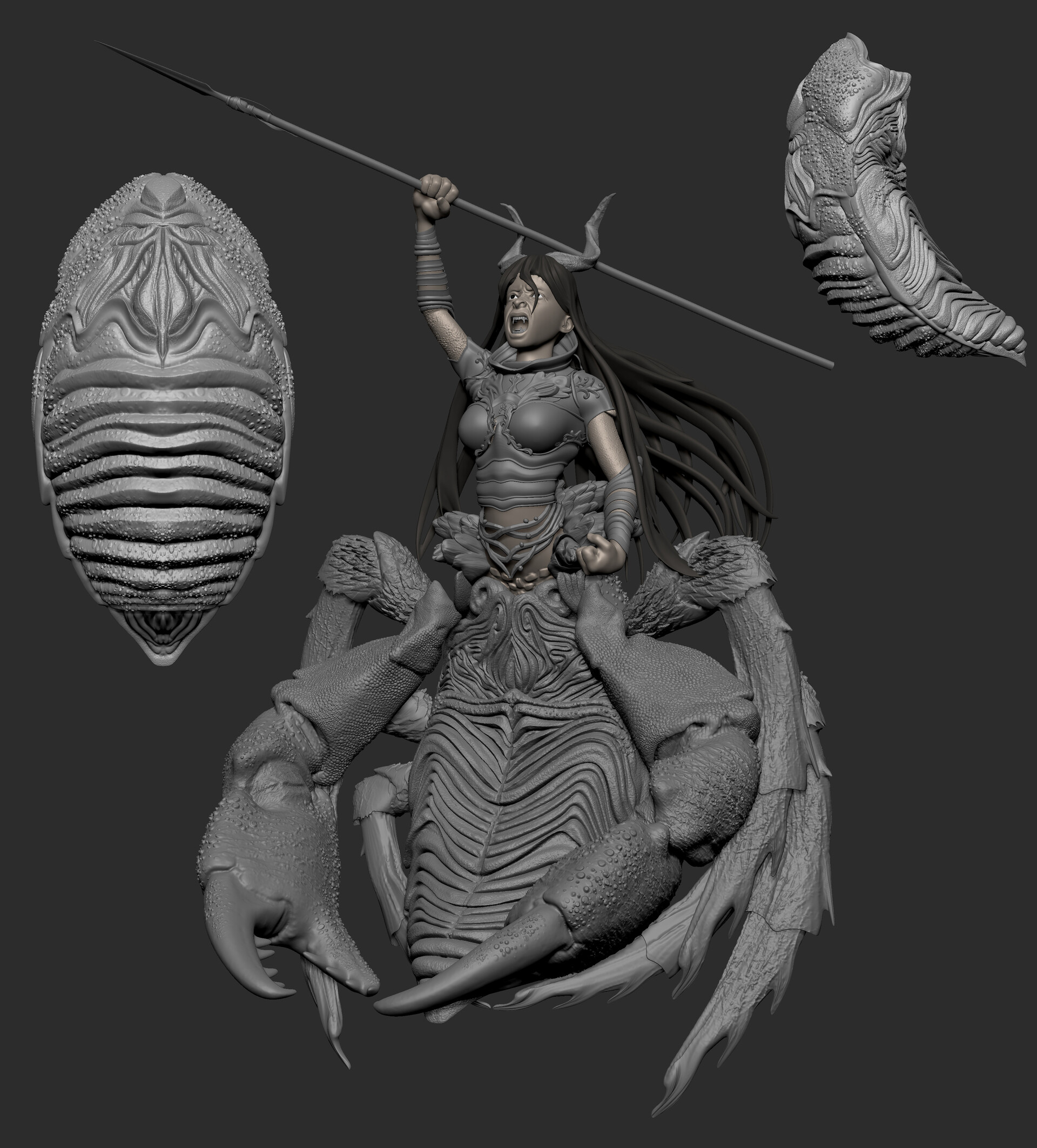 ArtStation - crab_girl