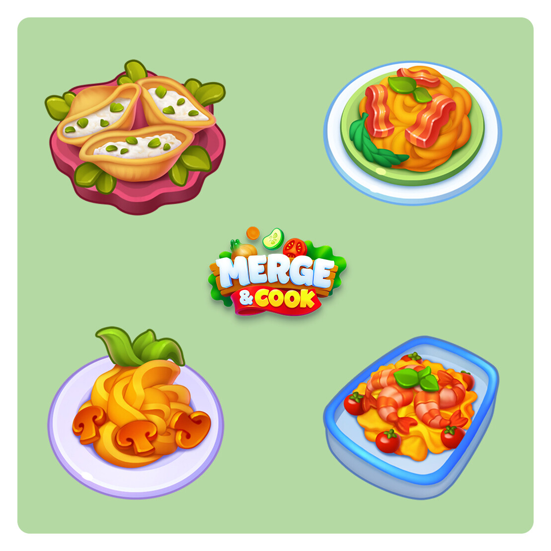 ArtStation - Food Merge 4