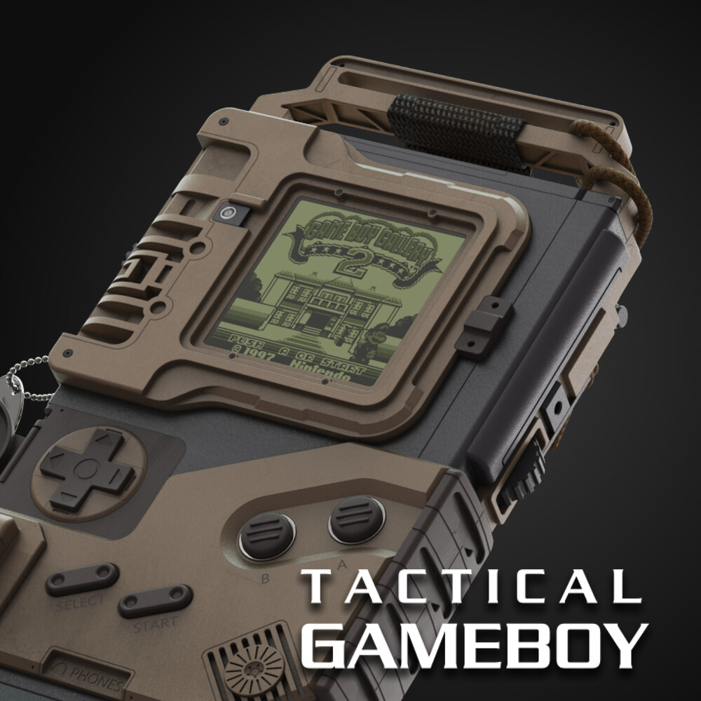ArtStation - Tactical Gameboy (Moi3D)