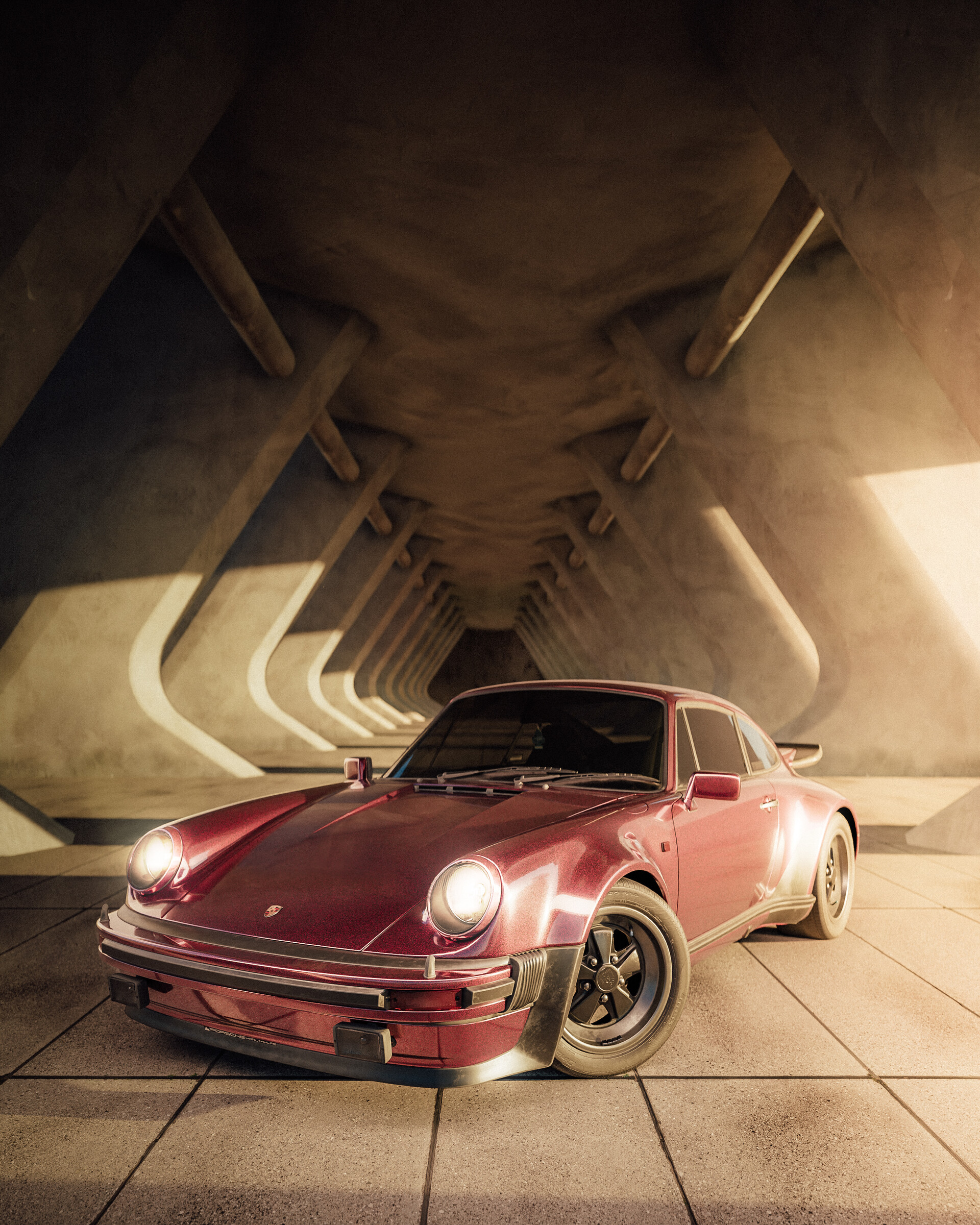 ArtStation - Porsche 911 render