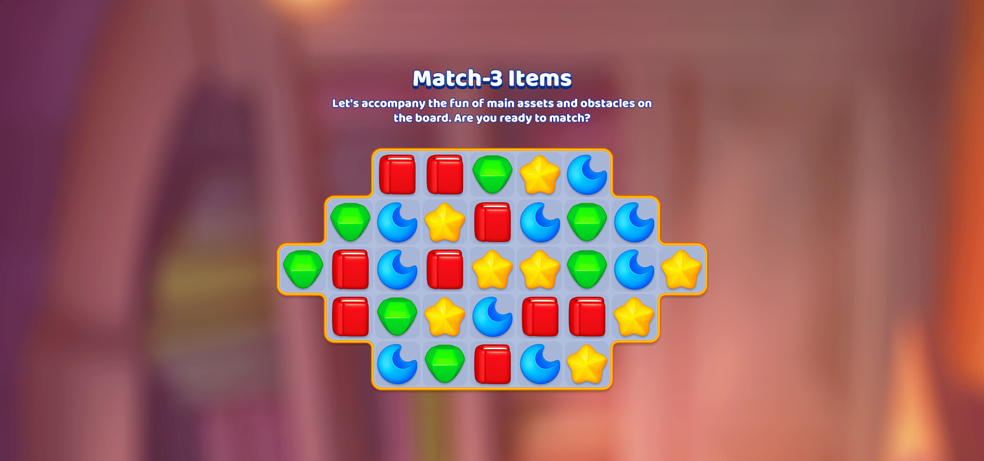 ArtStation - Match-3 Asset&Obstacles Art