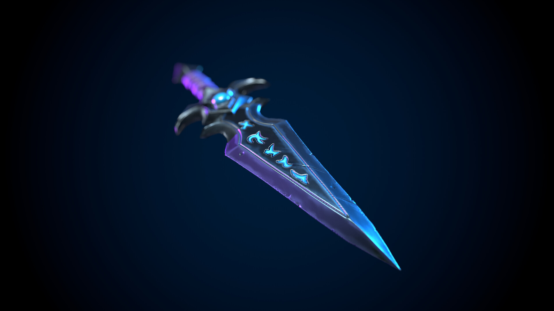 ArtStation - stylized Dagger