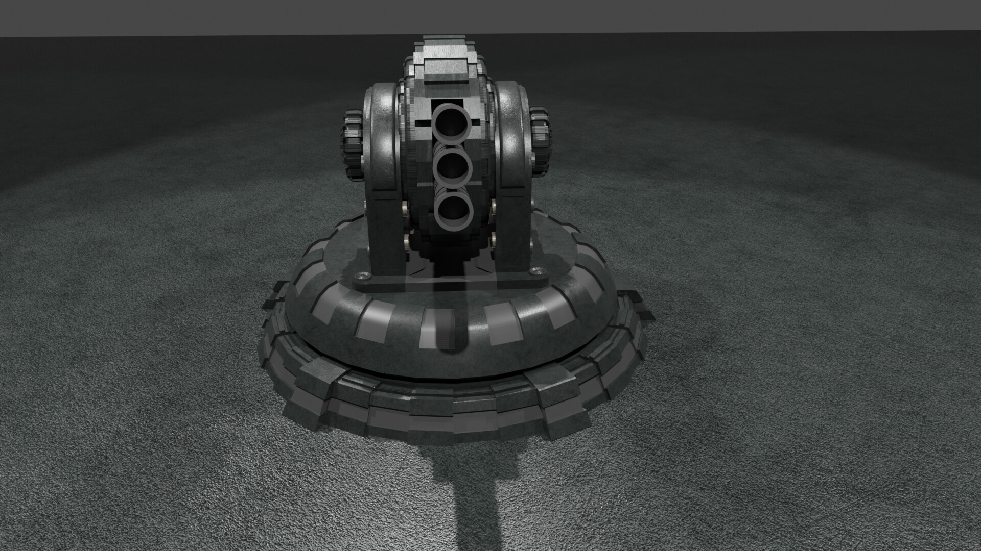 ArtStation - Sci Fi Concept Turret