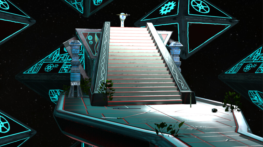 ArtStation - Alien Temple Environment