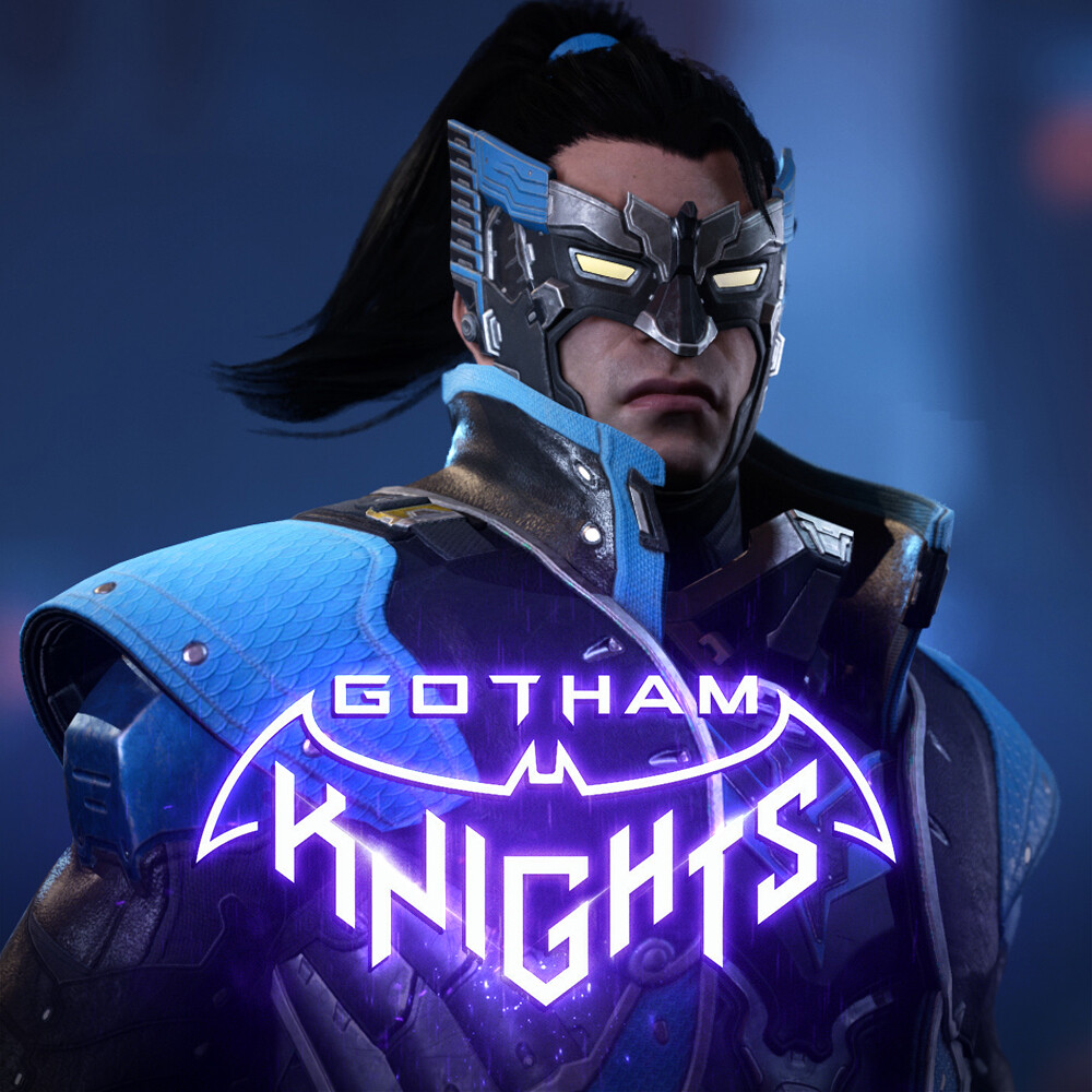 ArtStation - Nightwing (Shinobi) - Gotham Knights