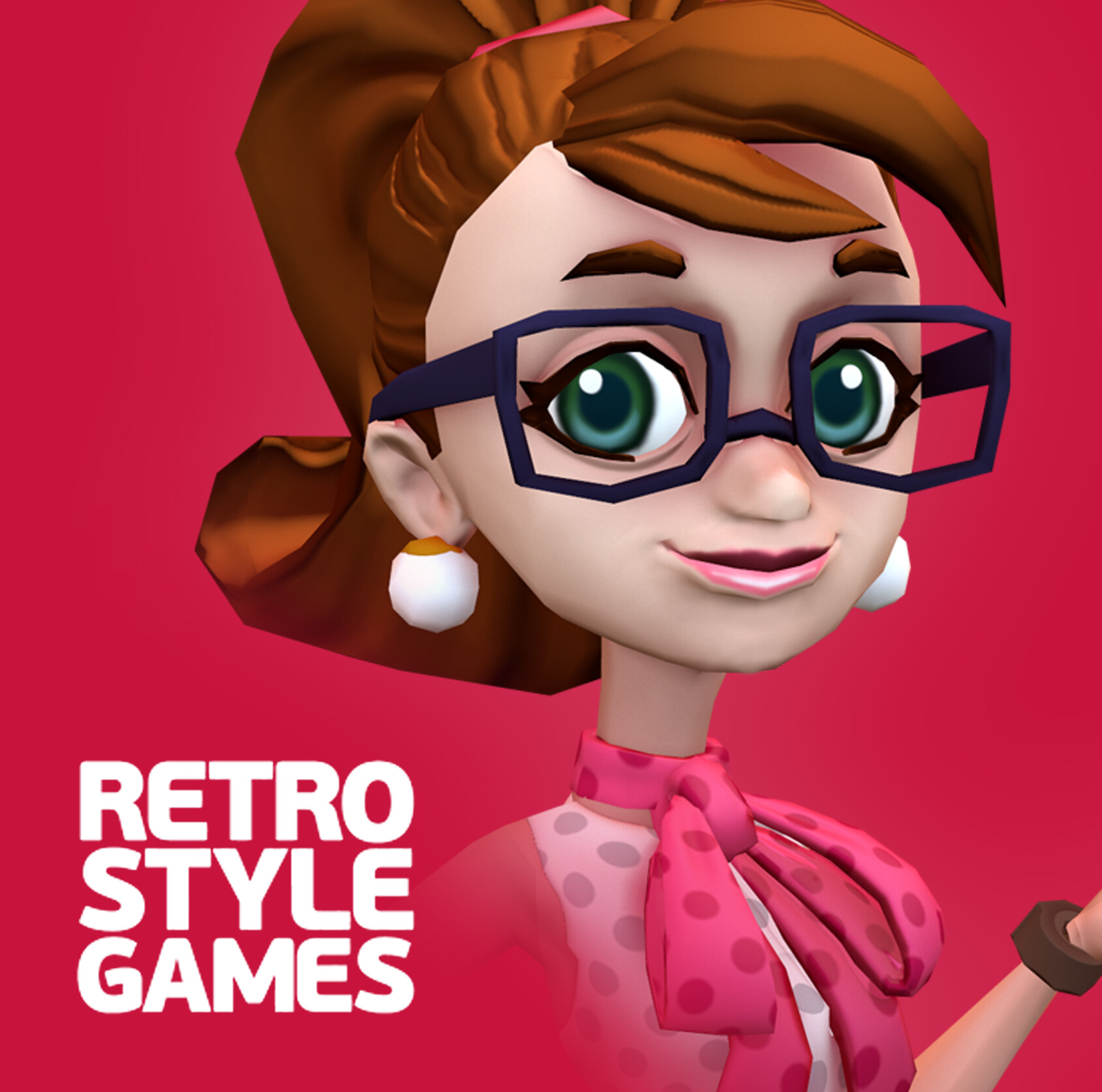 ArtStation - Model for Retro Stryle Games
