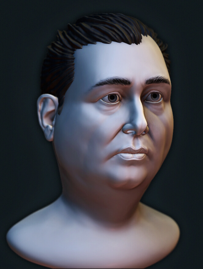 ArtStation - Jeff Gerstmann become Garfield