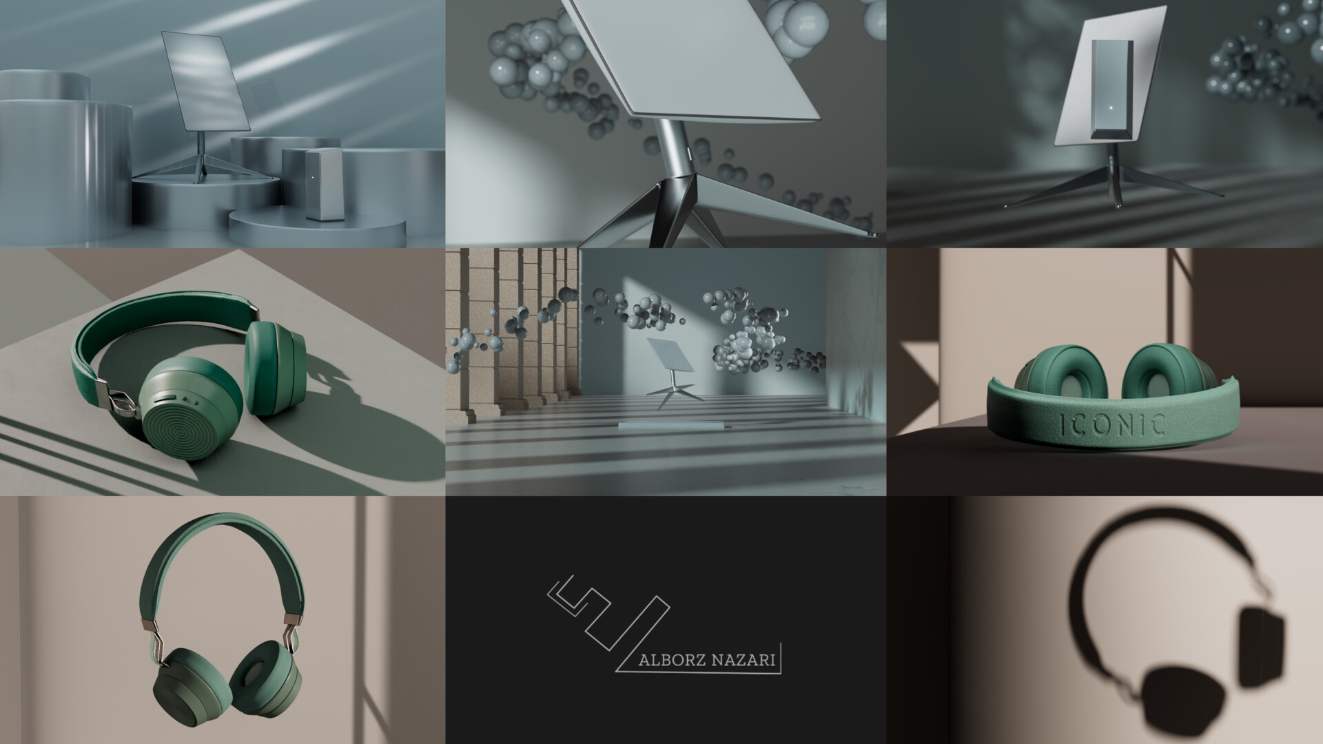 ArtStation - Headphone Product Visualization