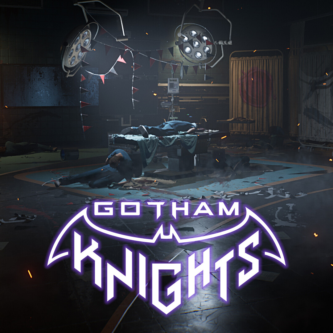 ArtStation - Gotham Knights | Gotham General Hospital | Harley Quinn