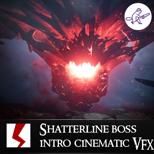 ArtStation - Shatterline boss intro cinematic VFX