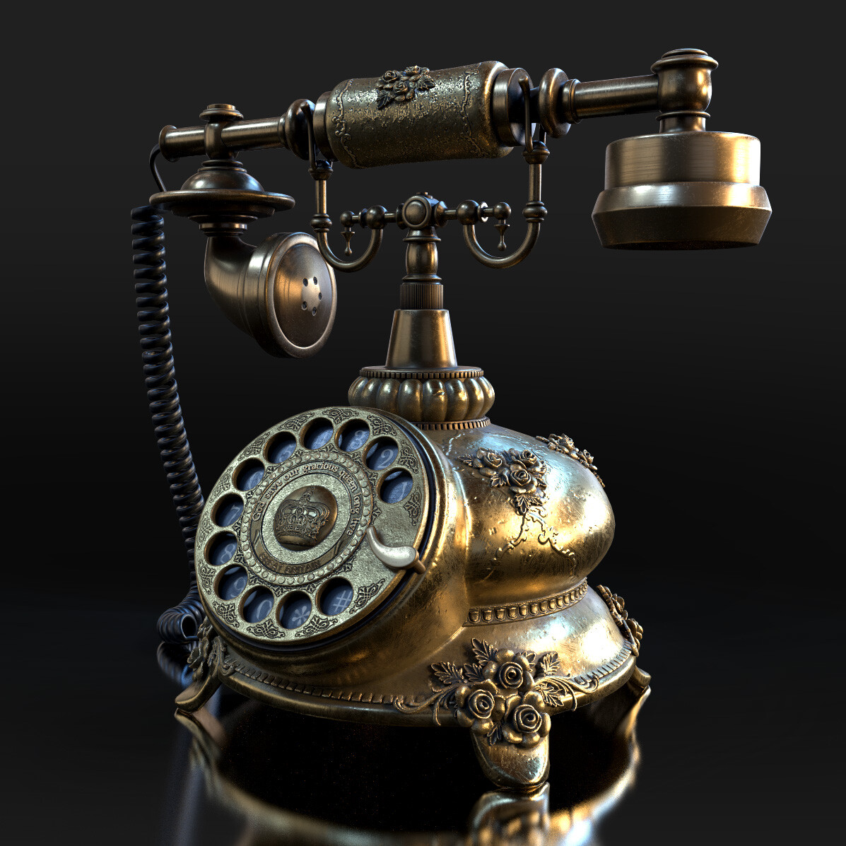 ArtStation - Classic phone