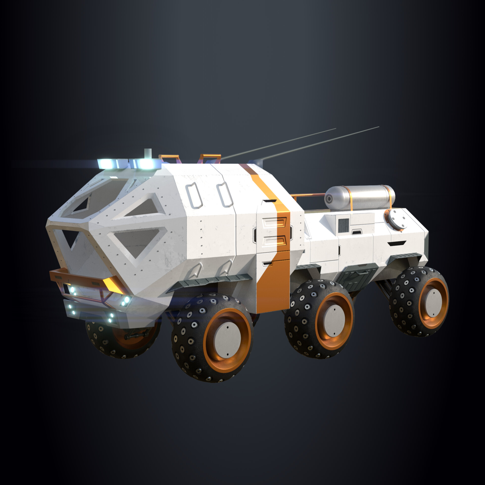 ArtStation - Mars Rover