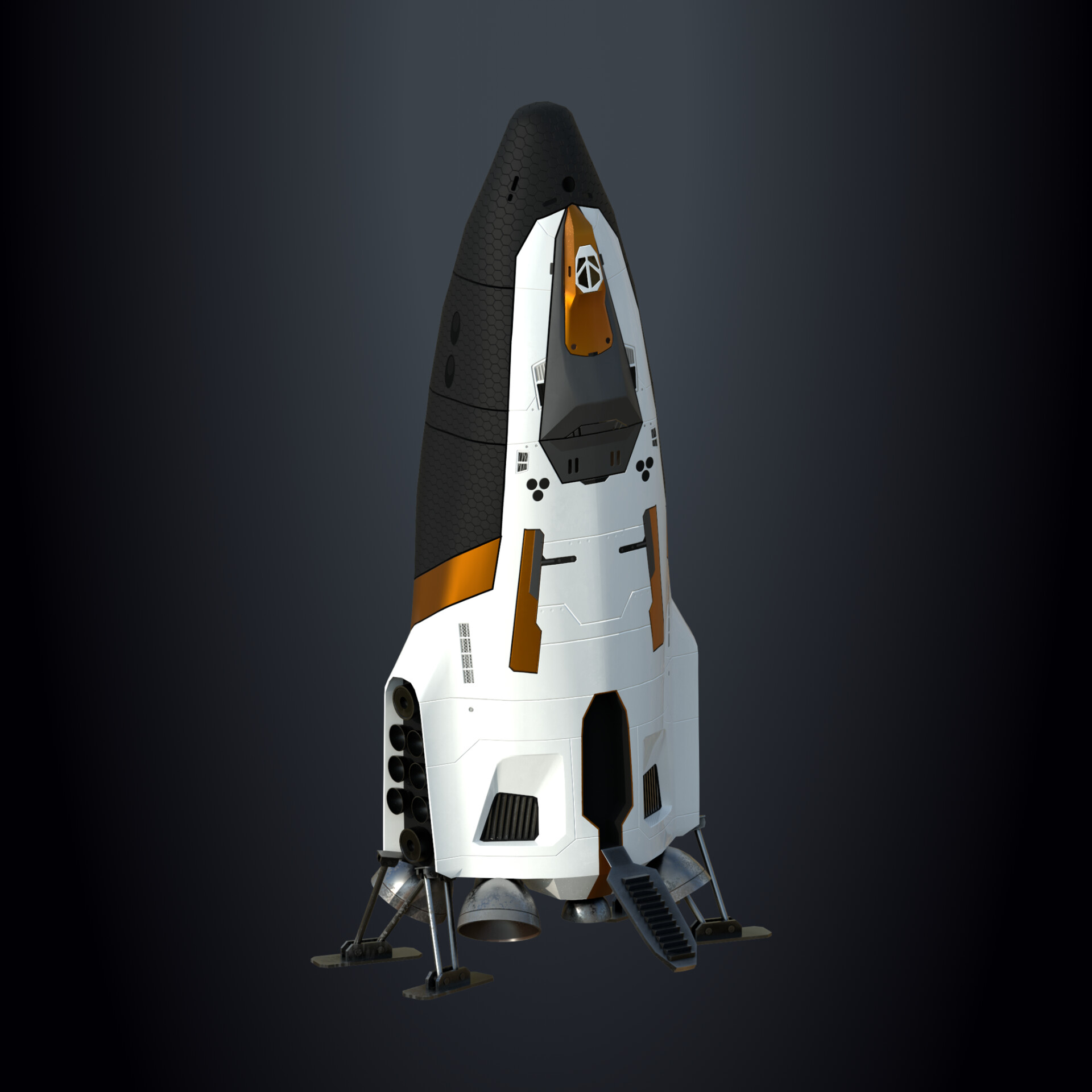 ArtStation - Mars - Lander