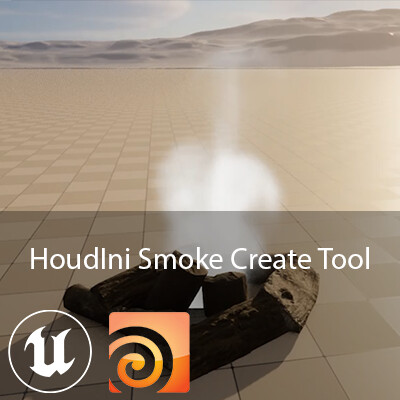 ArtStation - Houdini Smoke Creation Tool