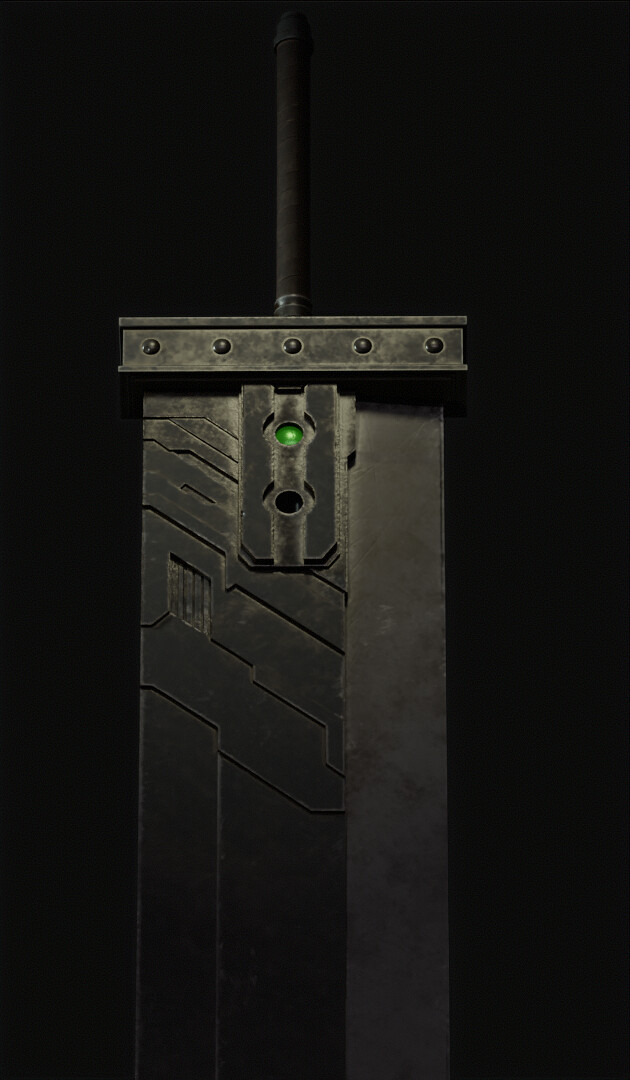 ArtStation - FINAL FANTASY REMAKE FANART - BUSTER SWORD
