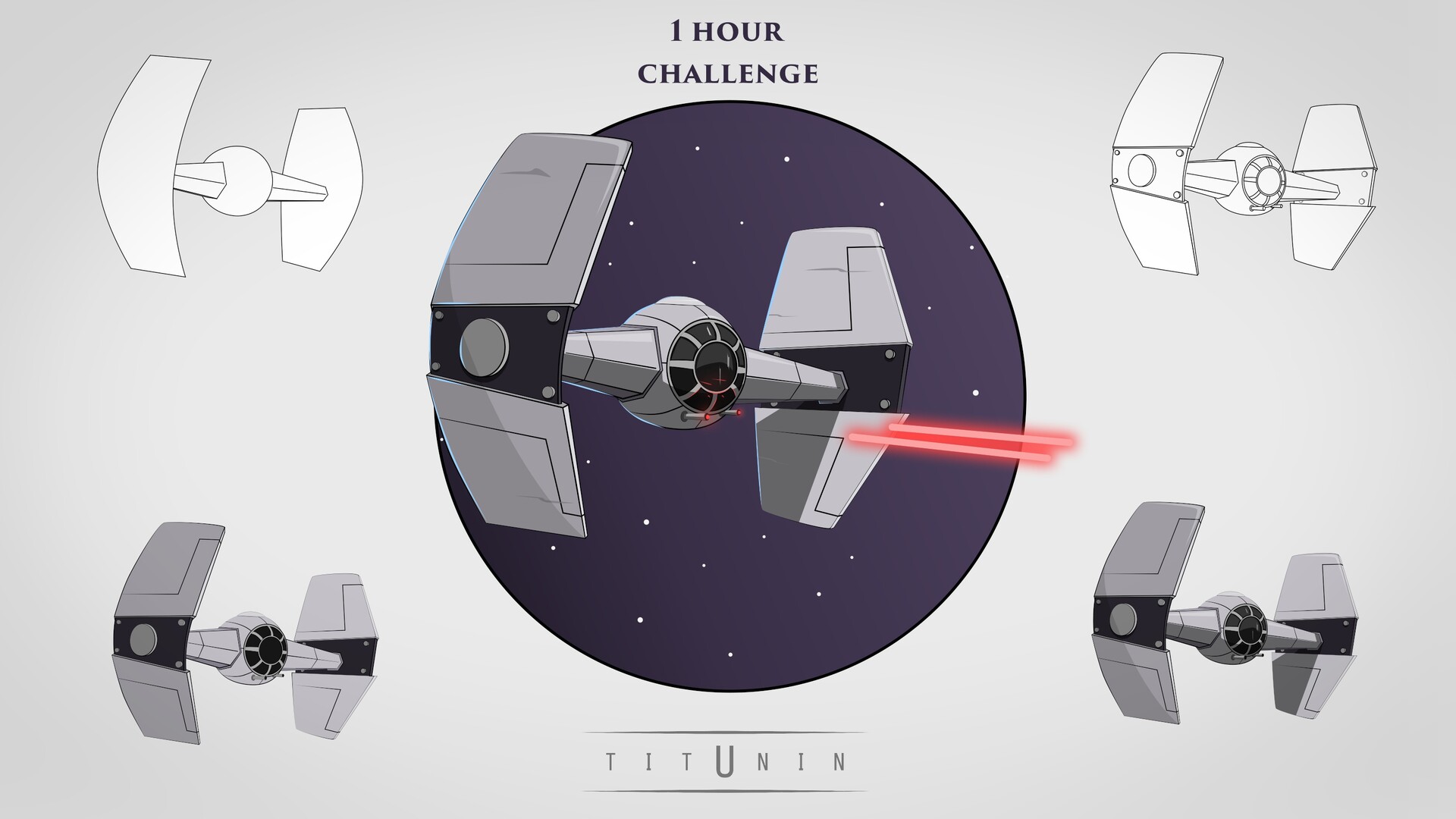 ArtStation - 1 Hour challenge