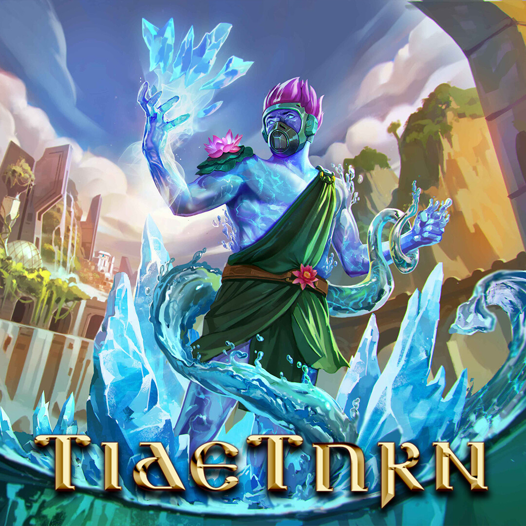 ArtStation - TideTurn - Pagos Solar Punk Splash Art