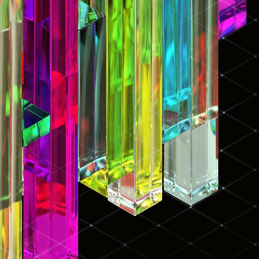 ArtStation - Glass columns