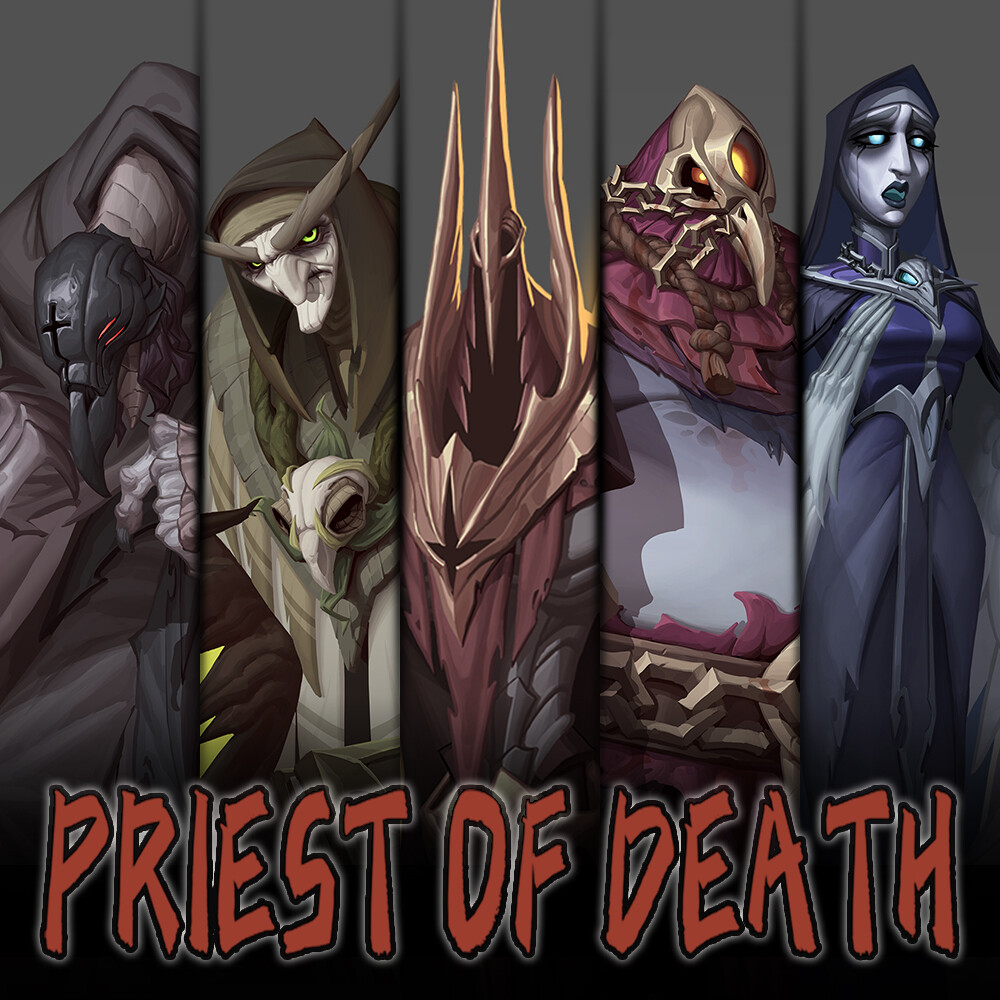 ArtStation - Priest of death