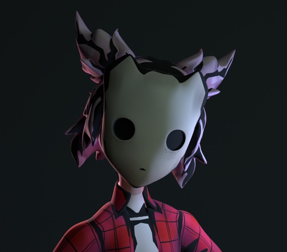 ArtStation - Masked NPC Model