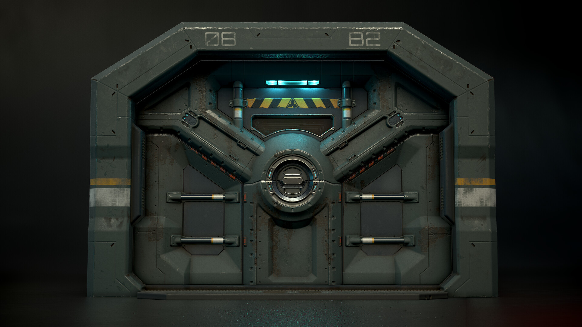 ArtStation - Sci-fi Door