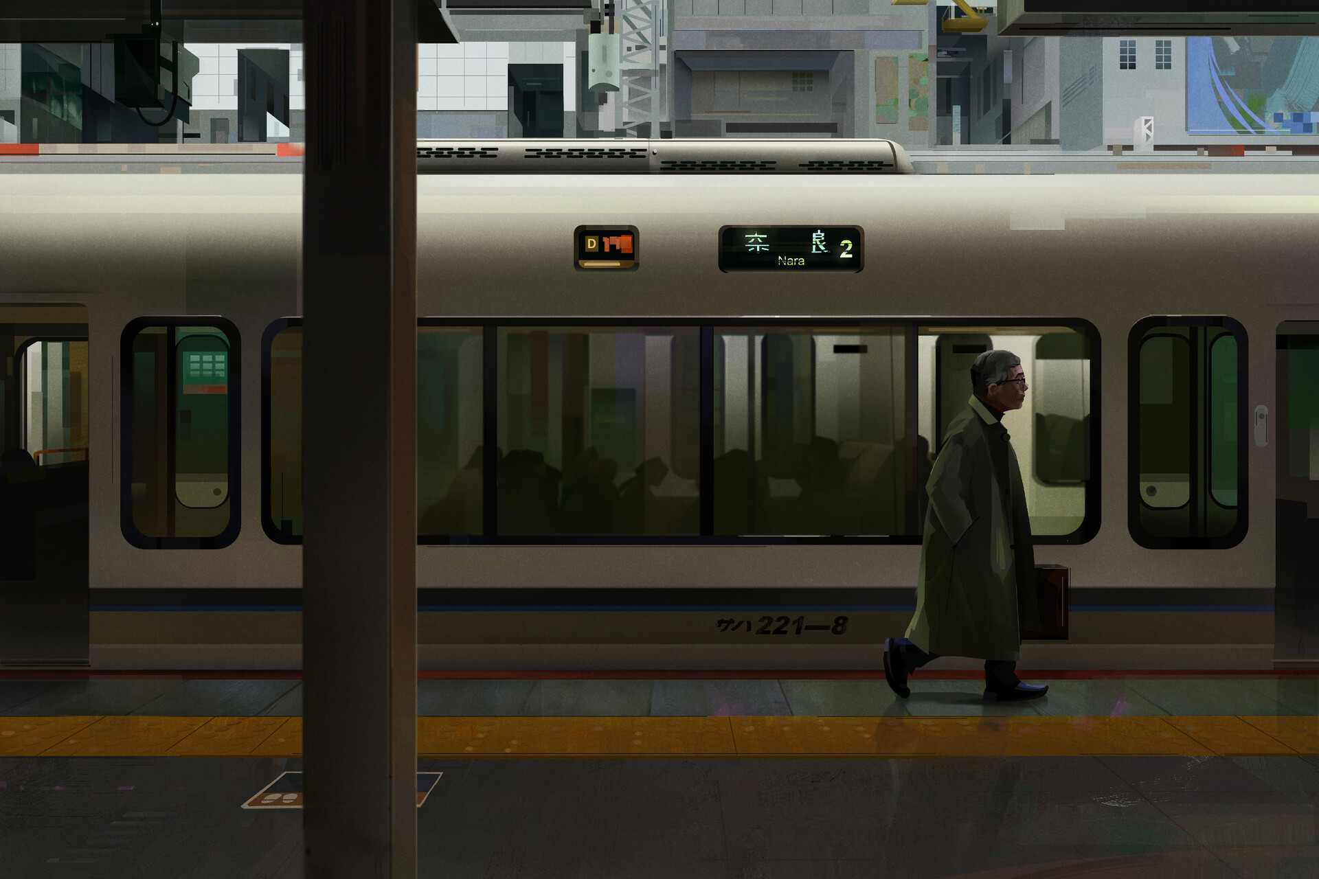 ArtStation - Tokyo Commute