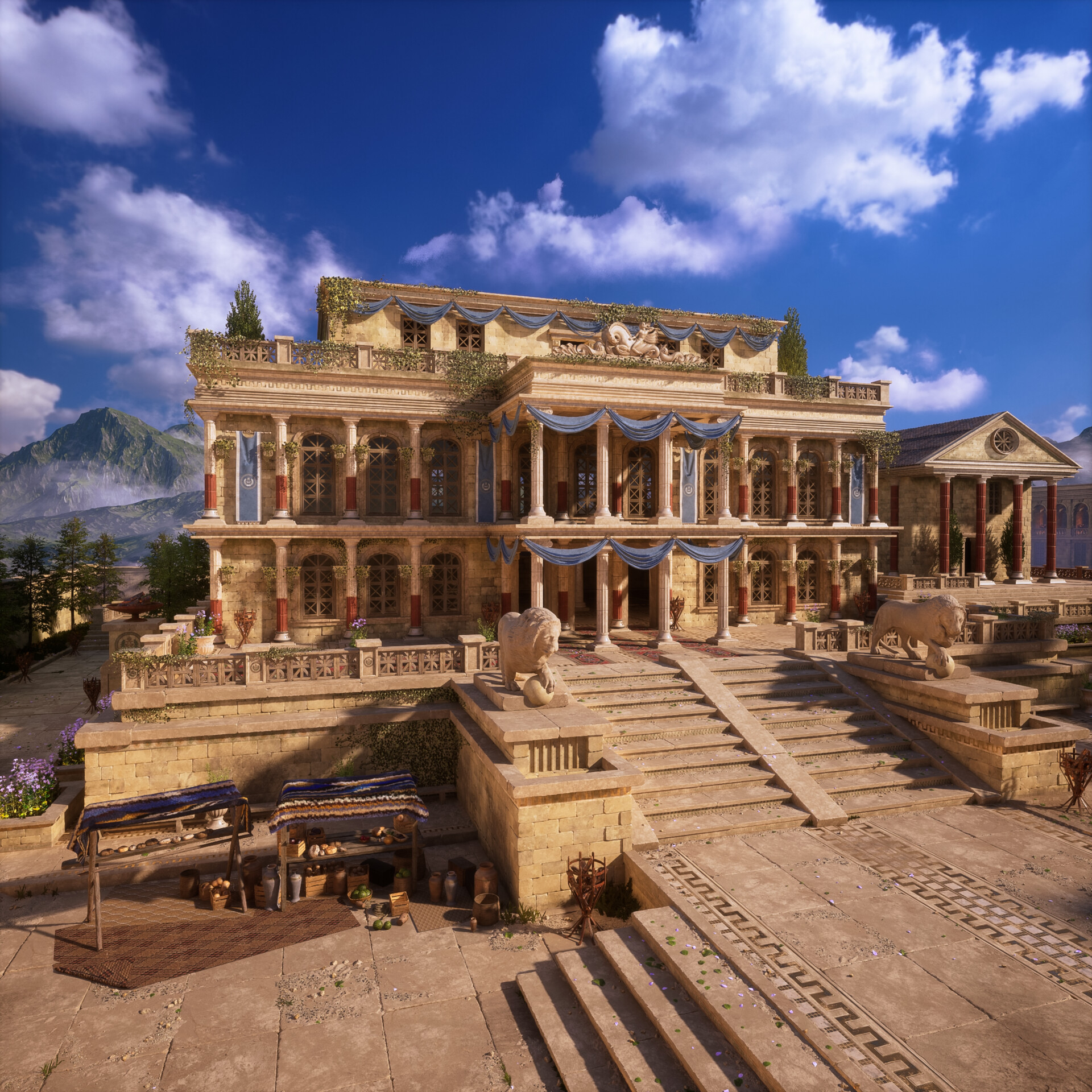 ArtStation - Rome Square