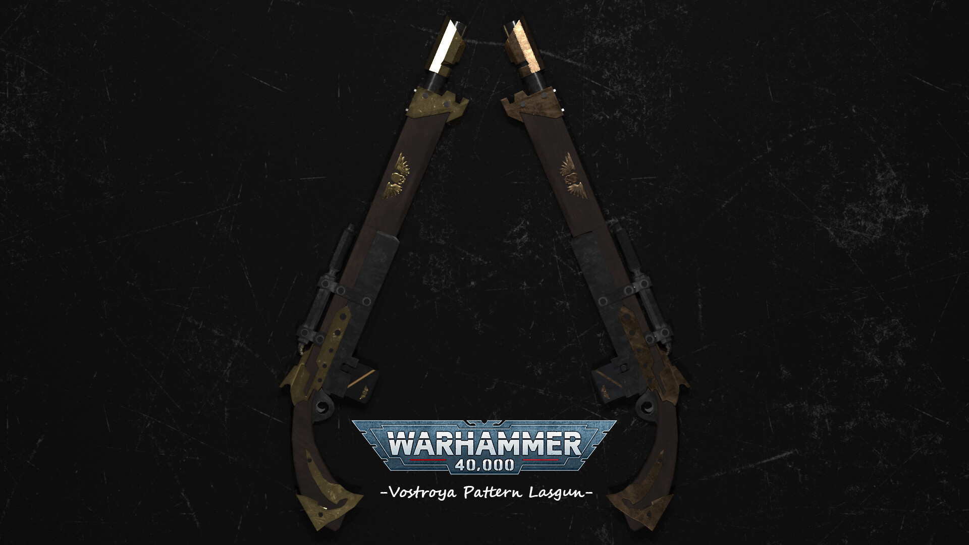 ArtStation - Warhammer 40k Vostroyan Pattern Lasgun 3D Model