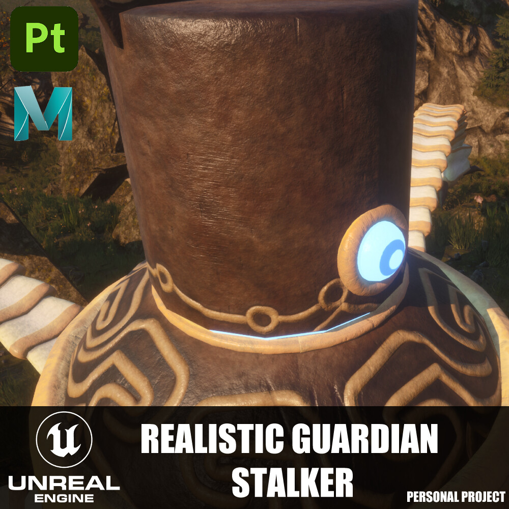ArtStation - FanMade Realistic Guardian Stalker