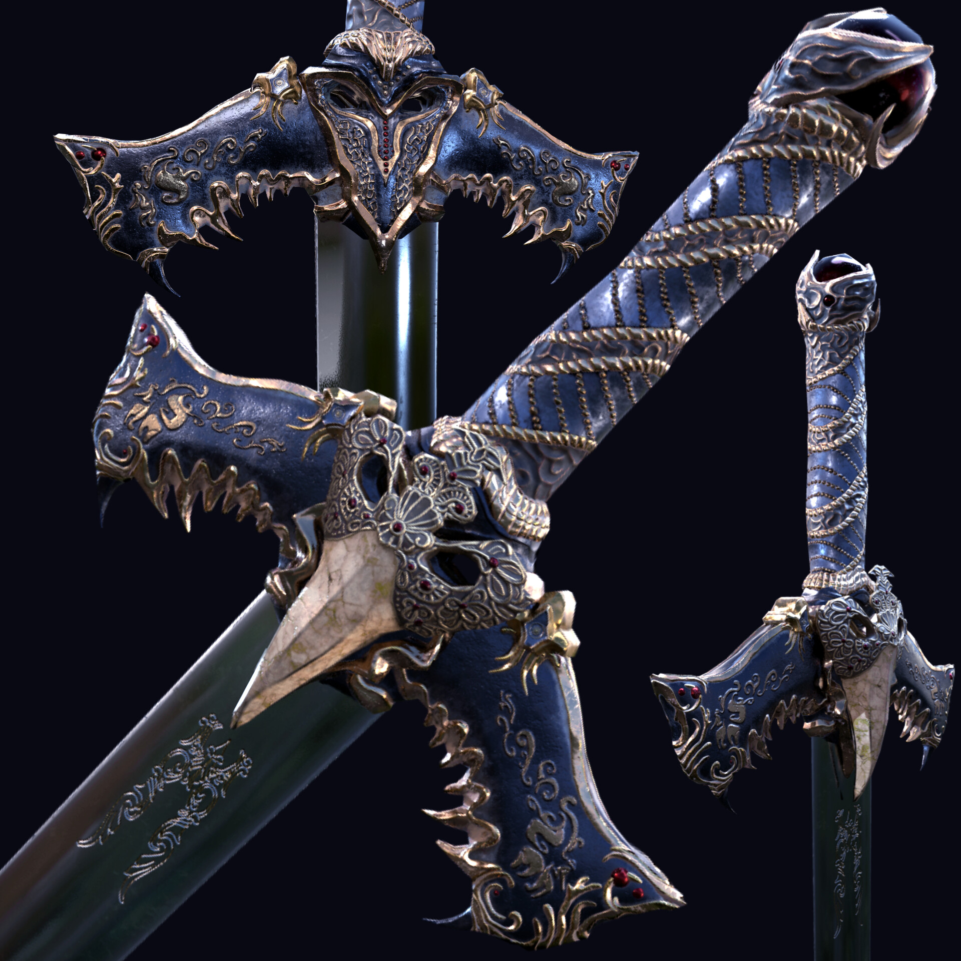 ArtStation - The Erlking Sword