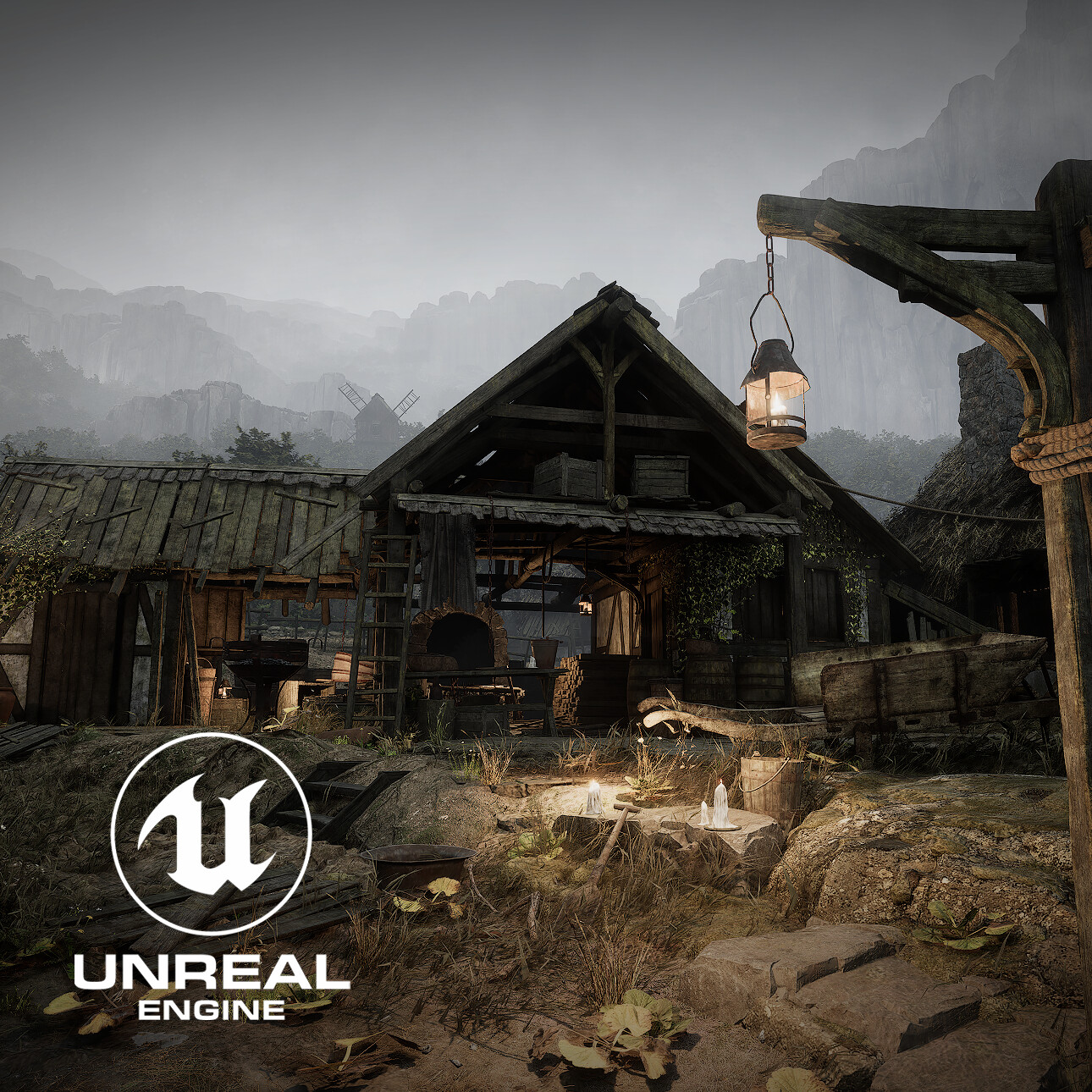 ArtStation - Medieval Village Environment / Unreal Engine