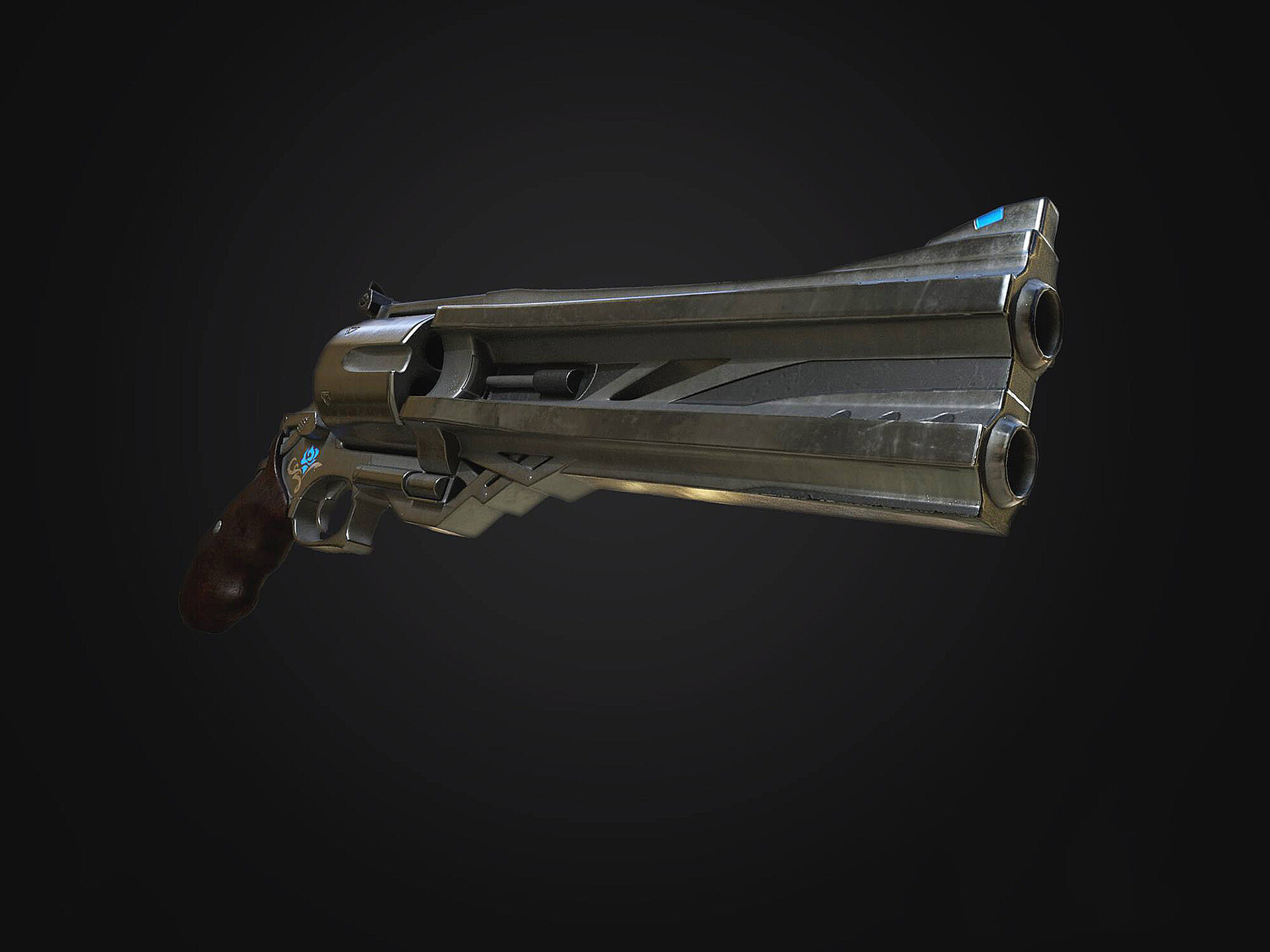 ArtStation - BLUE ROSE GUN OF NERO'S Fanart