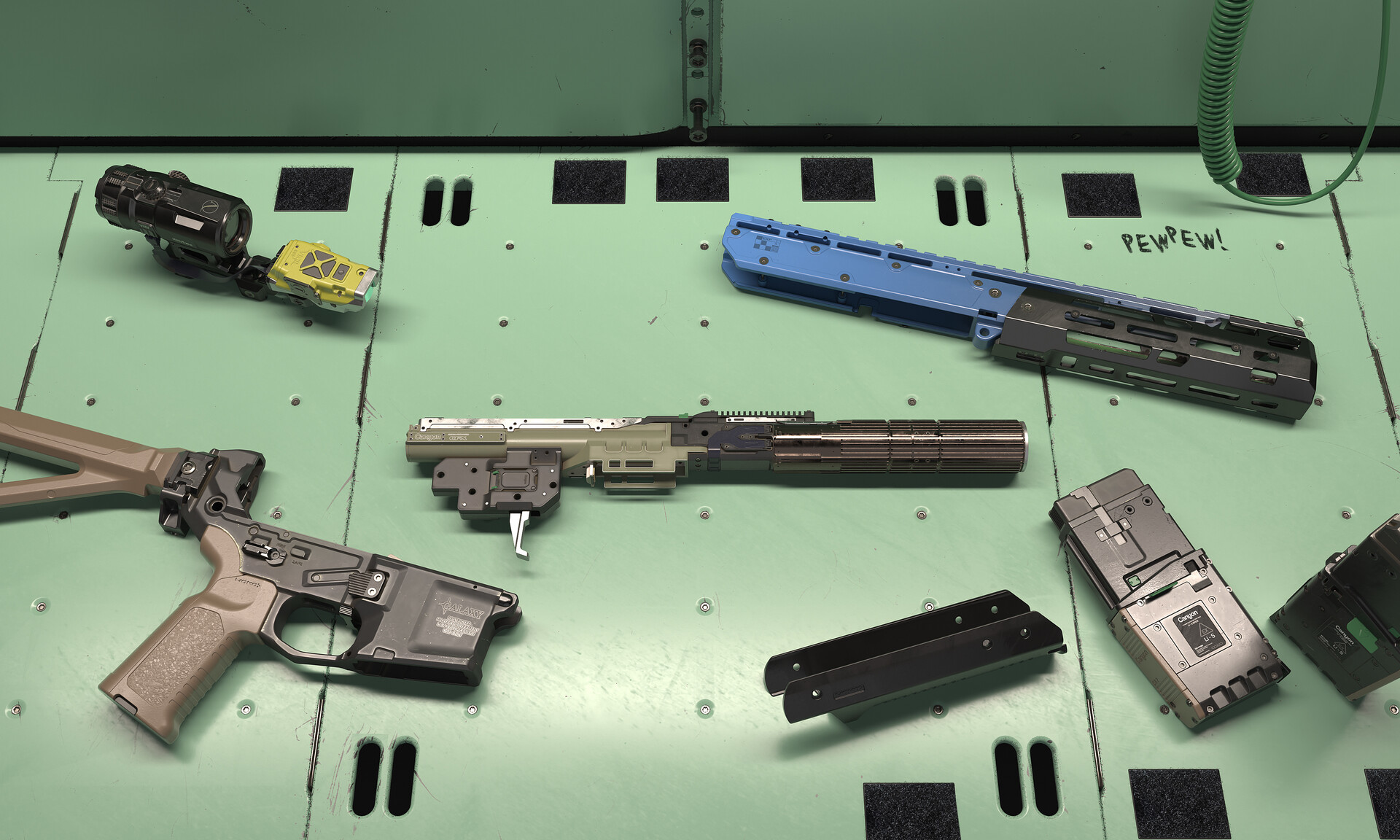 ArtStation - LAZ RIFLE