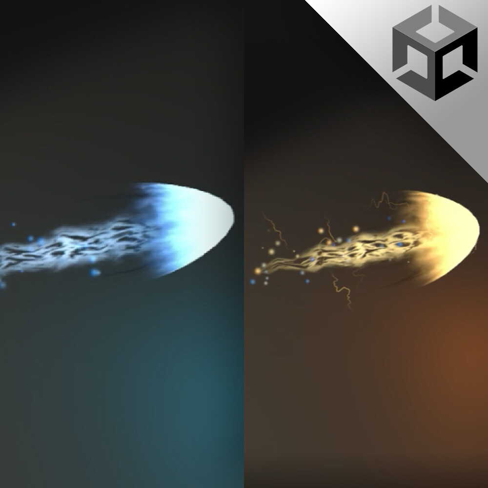 ArtStation - Projectile VFXs - Magic and Electric Effect