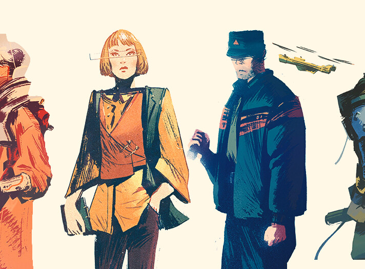 ArtStation - Scifi-horror TTRPG characters