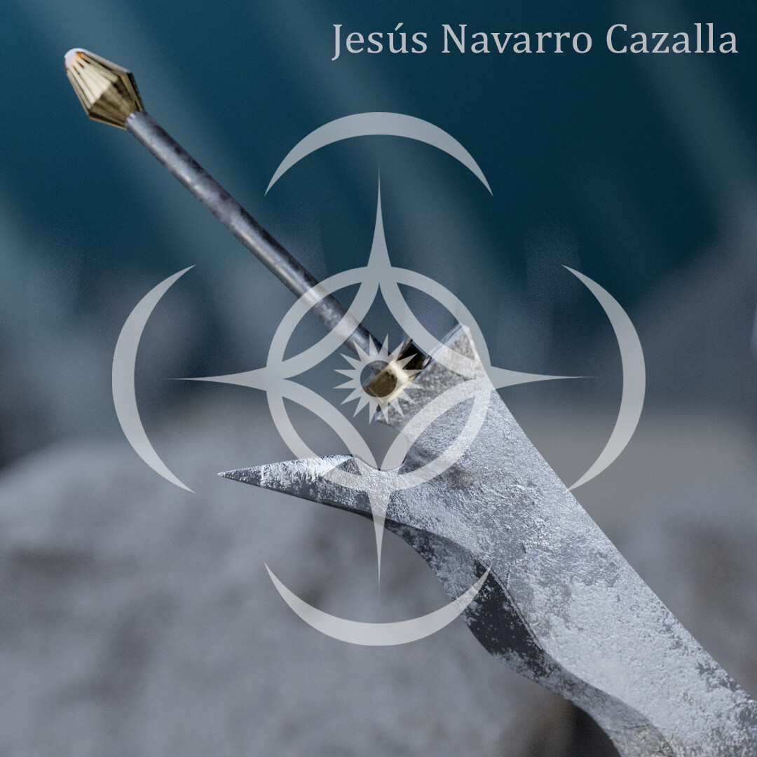 ArtStation - Adolin's Shardblade - Stormlight Archive