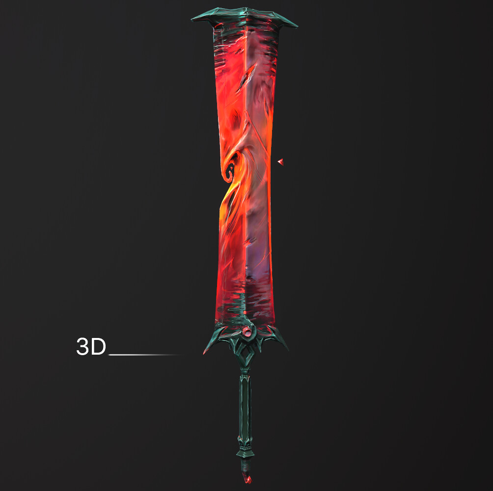 ArtStation - 3D | Blood Sword