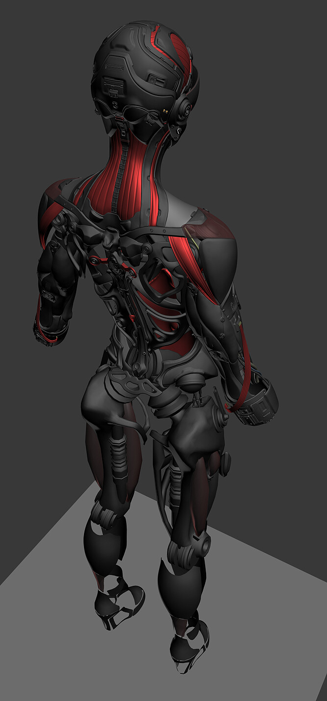 ArtStation - cyborg protoype