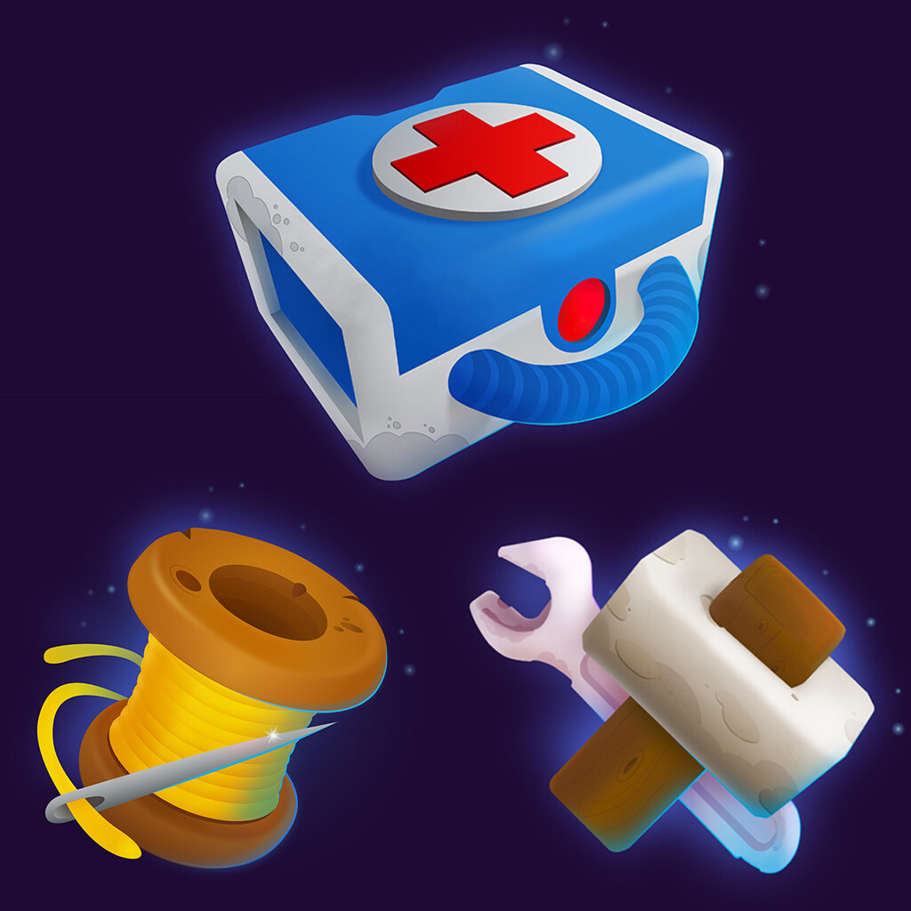 ArtStation - 3 Game Icons