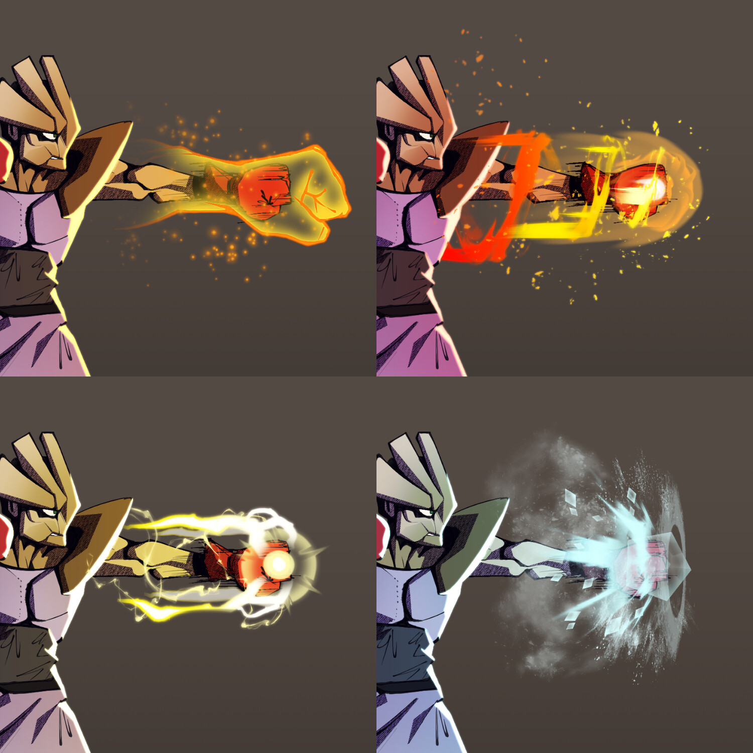 ArtStation - Hitmonchan's Punches