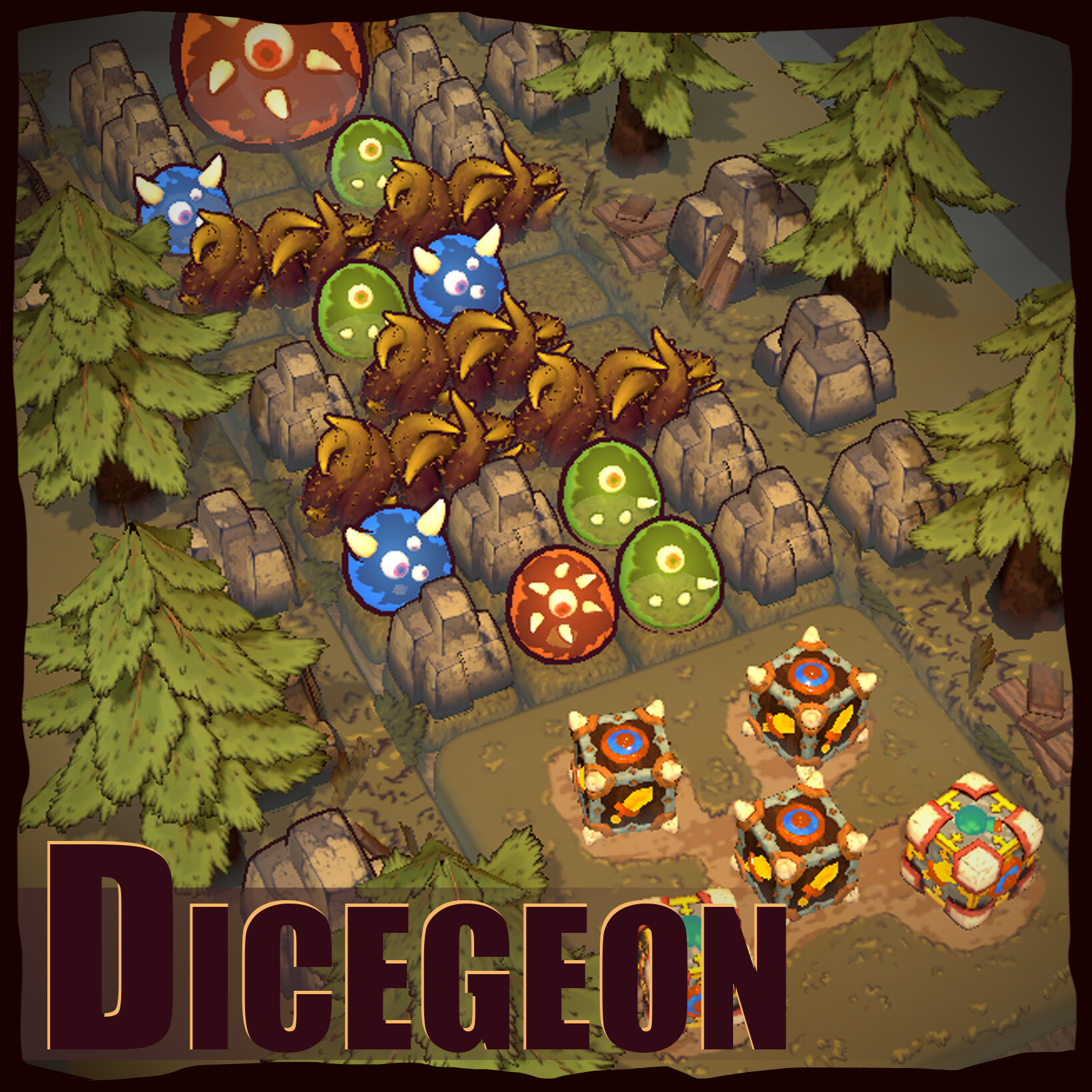 ArtStation - Game Prototype - 🎲Dicegeon