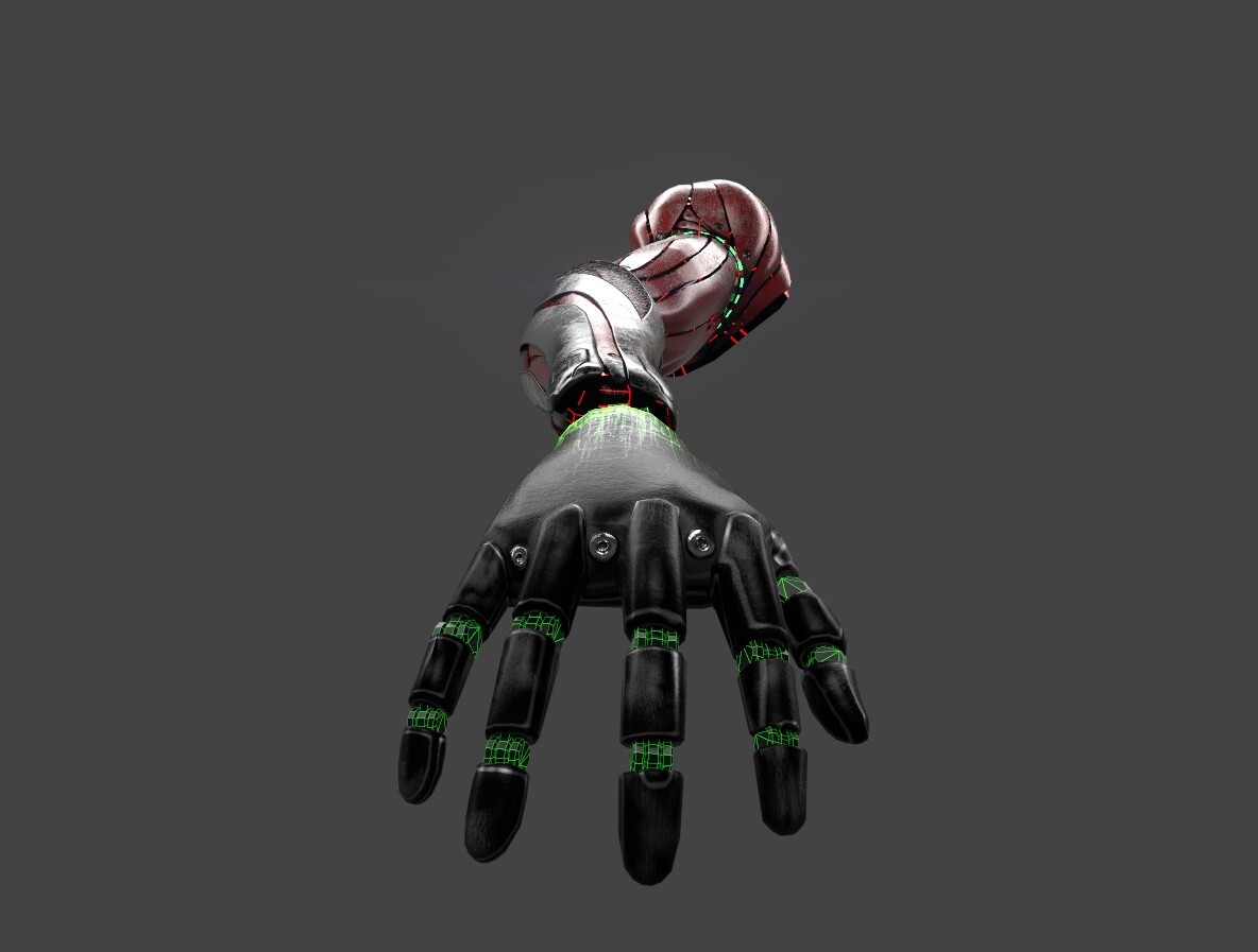 ArtStation - 3D Cyber ARM