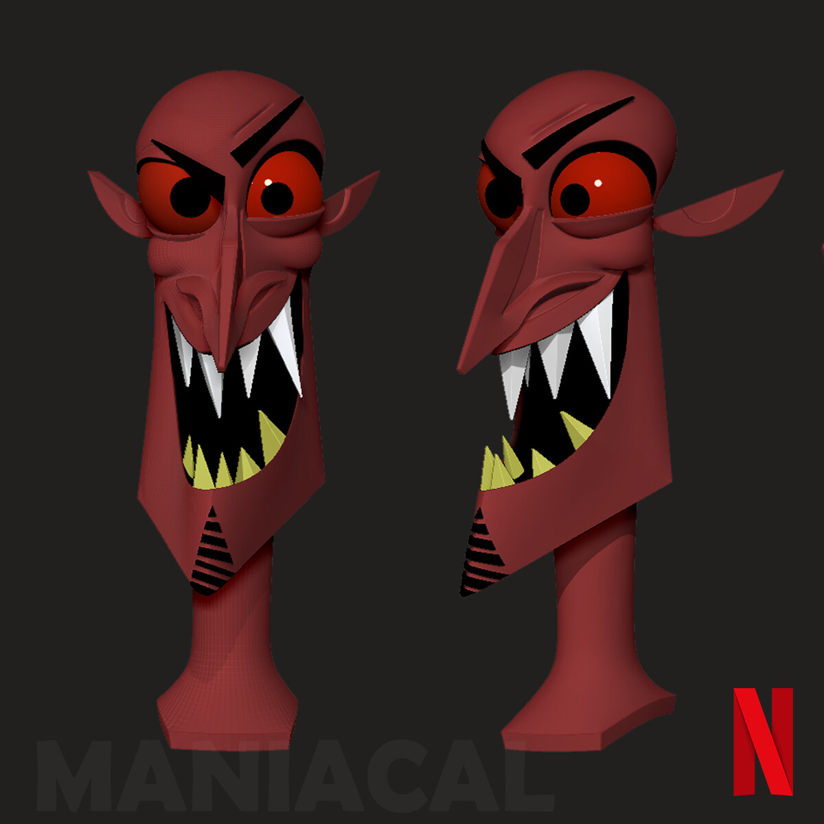 ArtStation - Wendell and Wild : Wendell Expression Sculpts