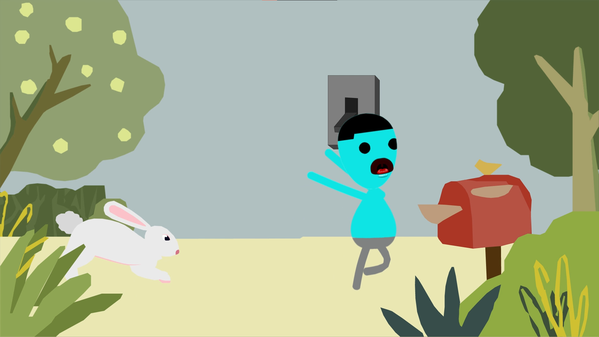 ArtStation - Blue Man Animation