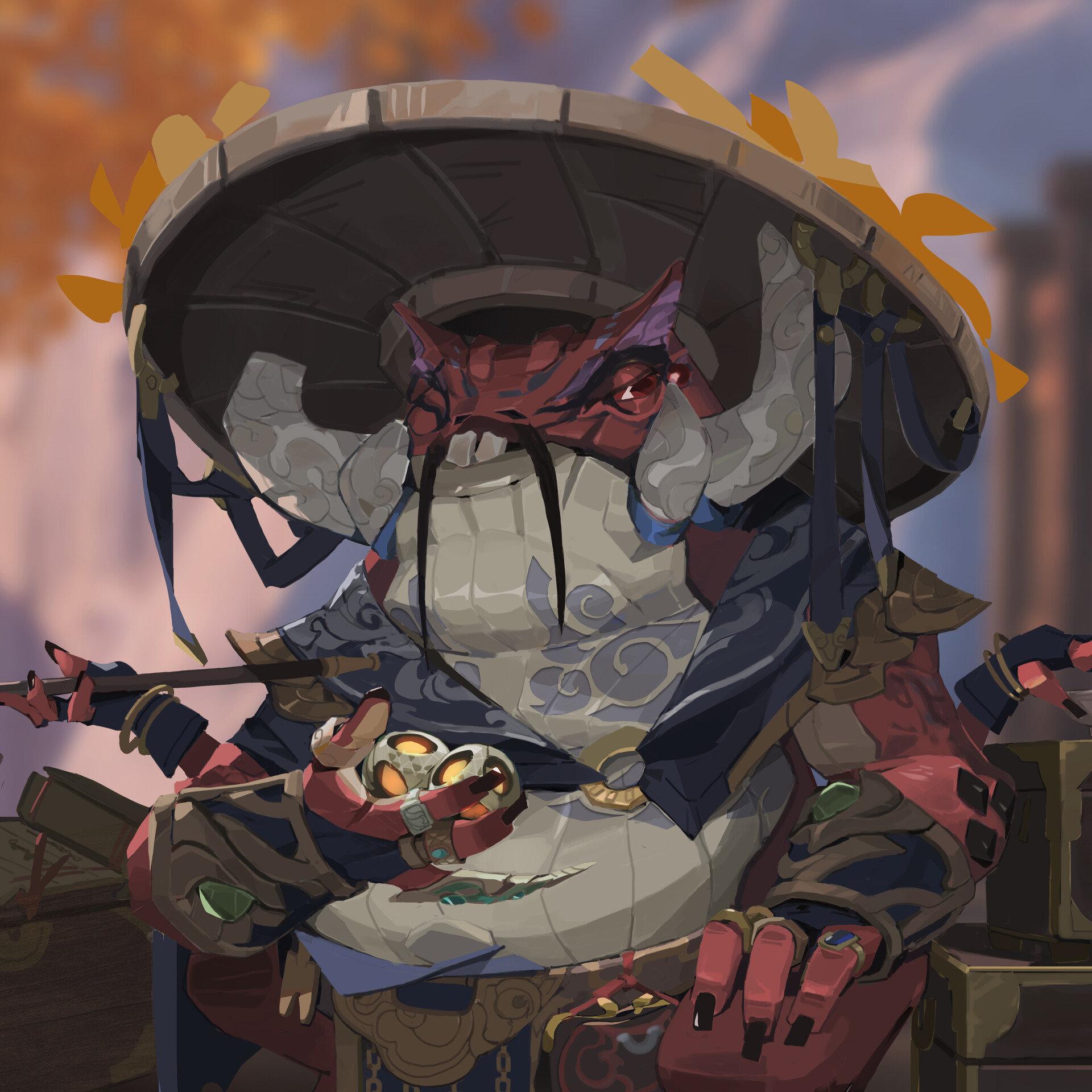 ArtStation - Genshin Impact NPC FANART/原神NPC同人设计