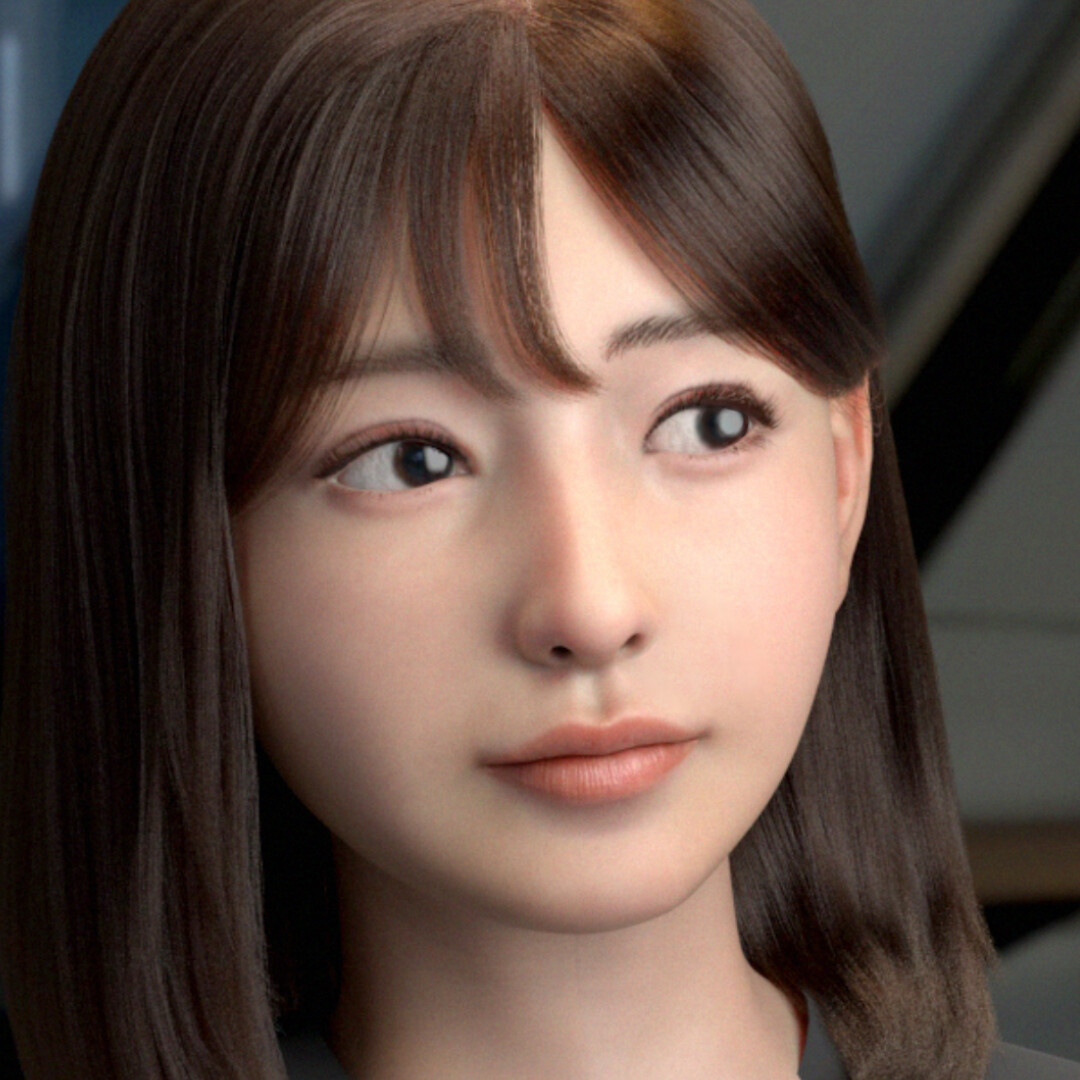 T - Female Head(Practice・Skin Test)